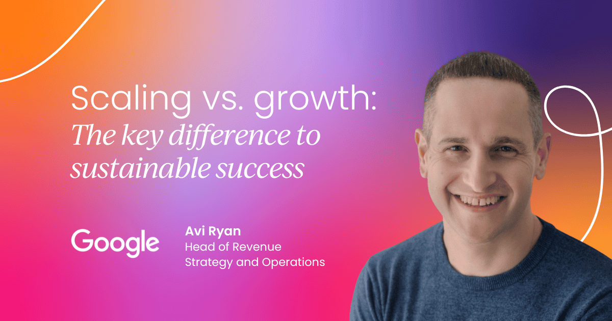 Scaling vs. growth: Key differences
